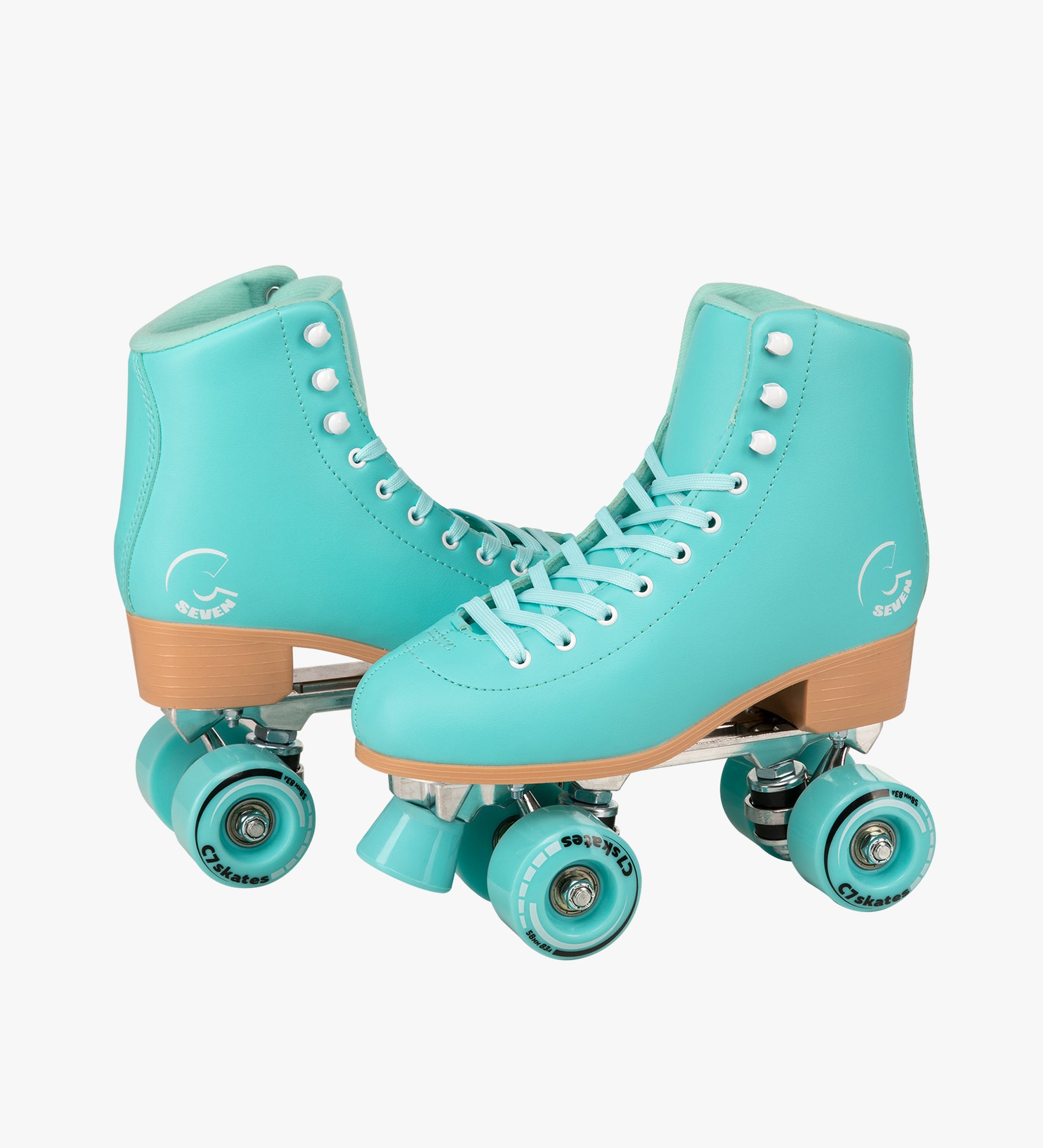 C7skates Premium Aquamarine Quad Skates