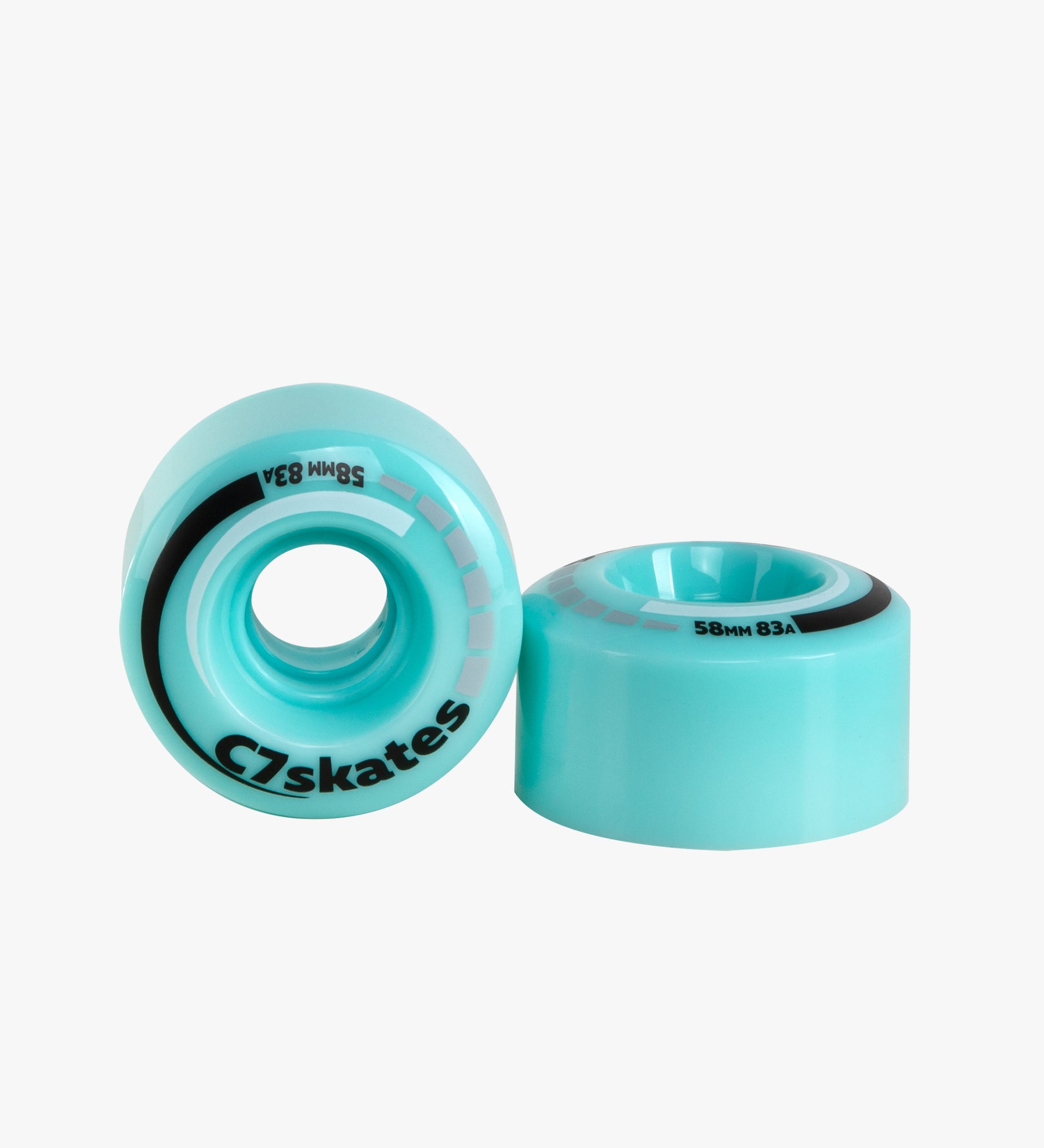 Aqua Roller Skate Wheels (Set of 4) – C7skates